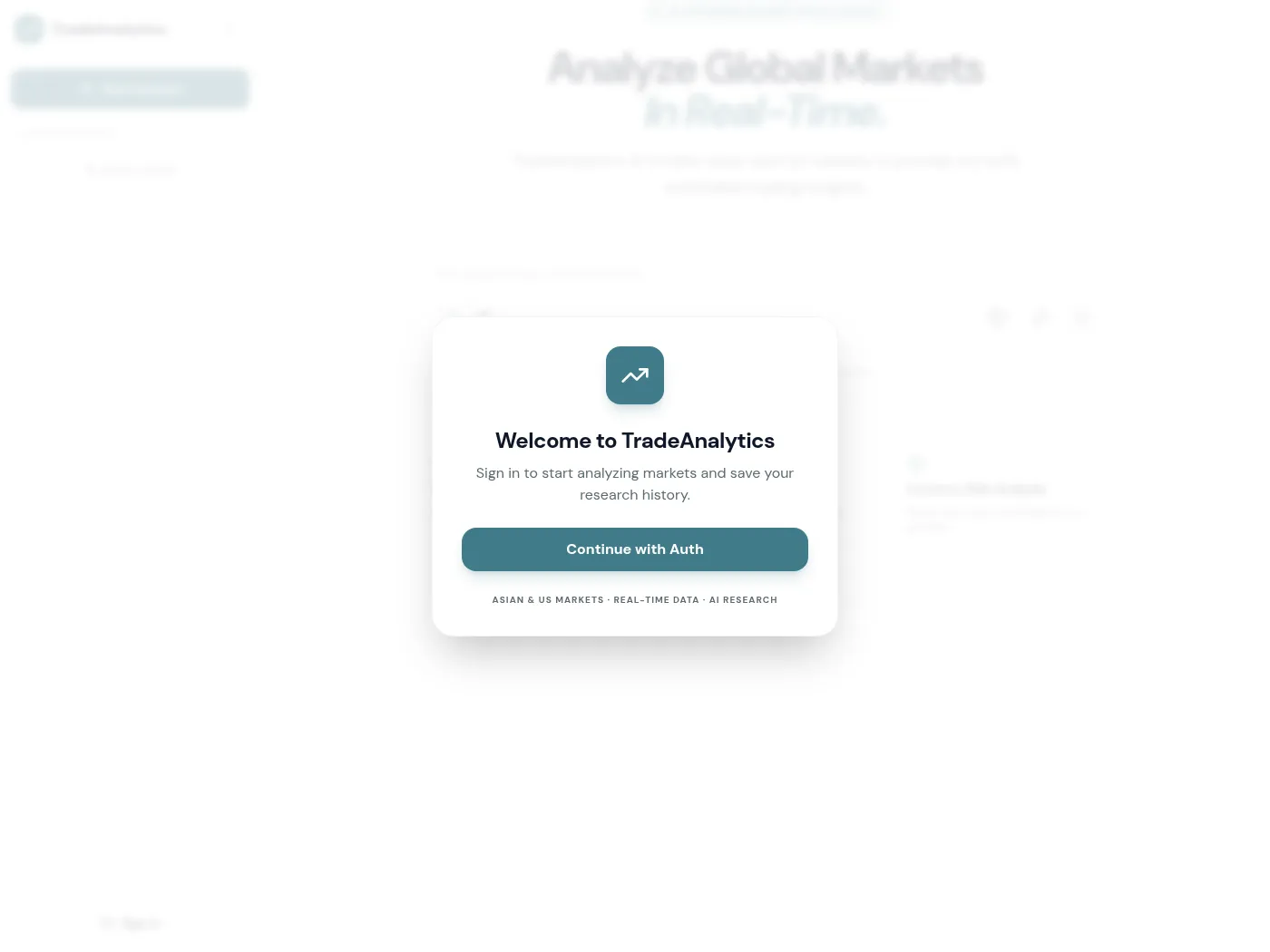 TradeAnalytics AI
