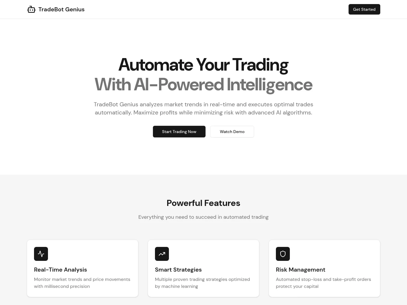 TradeBot Genius