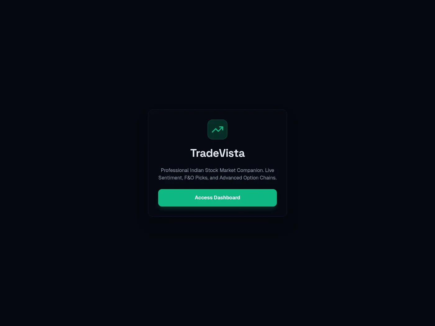 TradeVista Dashboard
