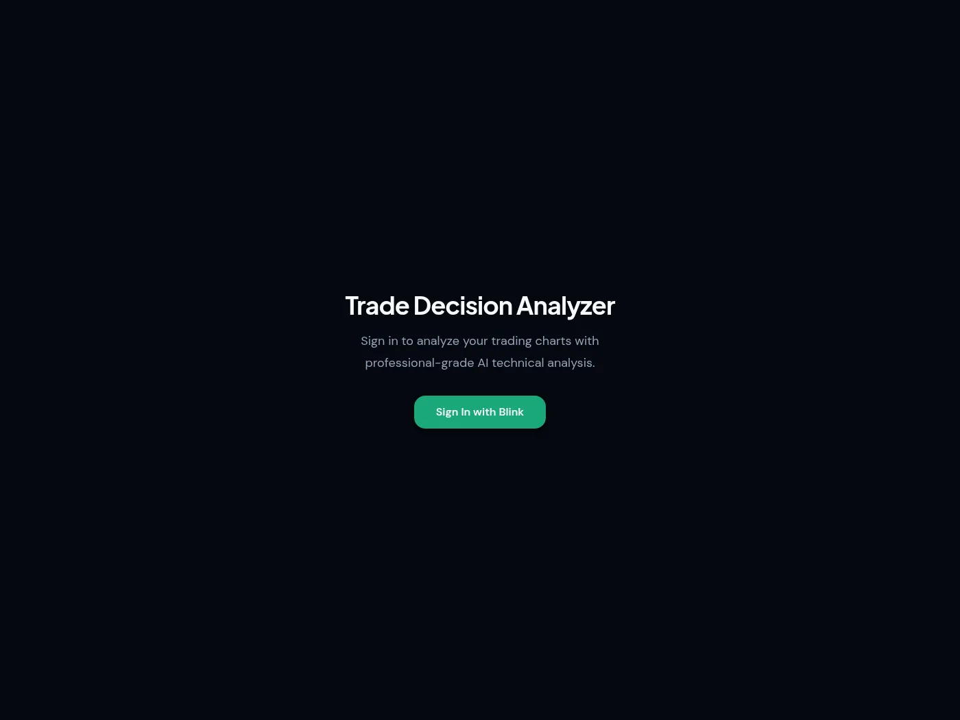 Trade Decision Analyzer