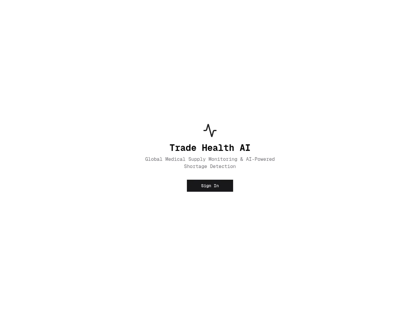 Trade Health AI