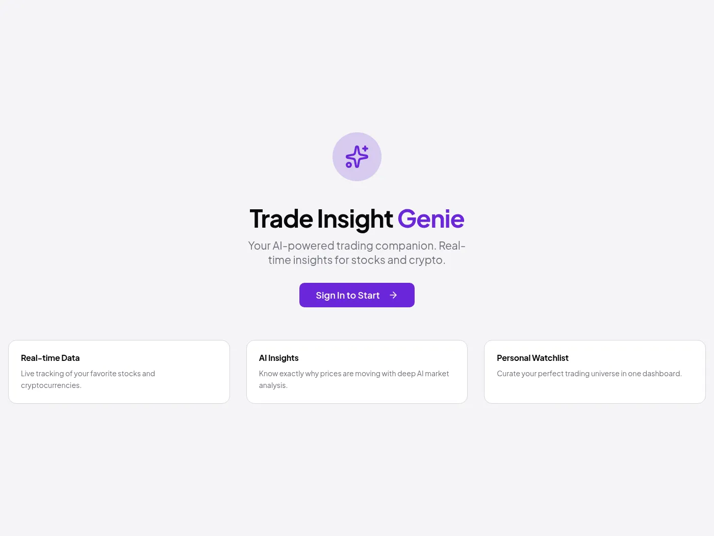 Trade Insight Genie