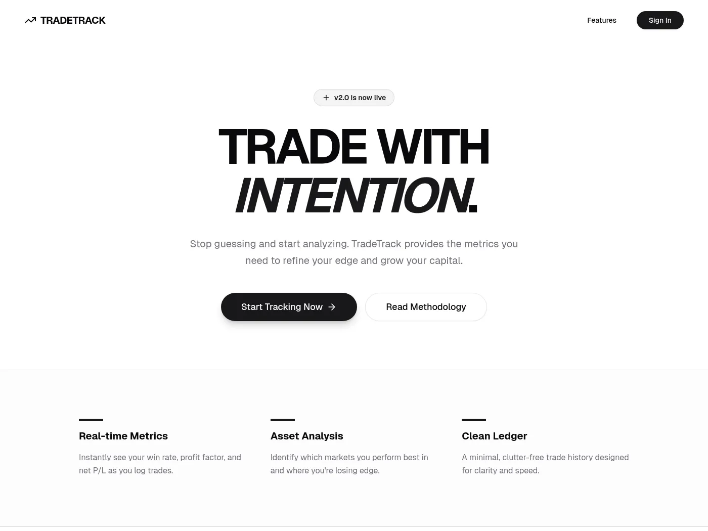 TradeTrack Dashboard
