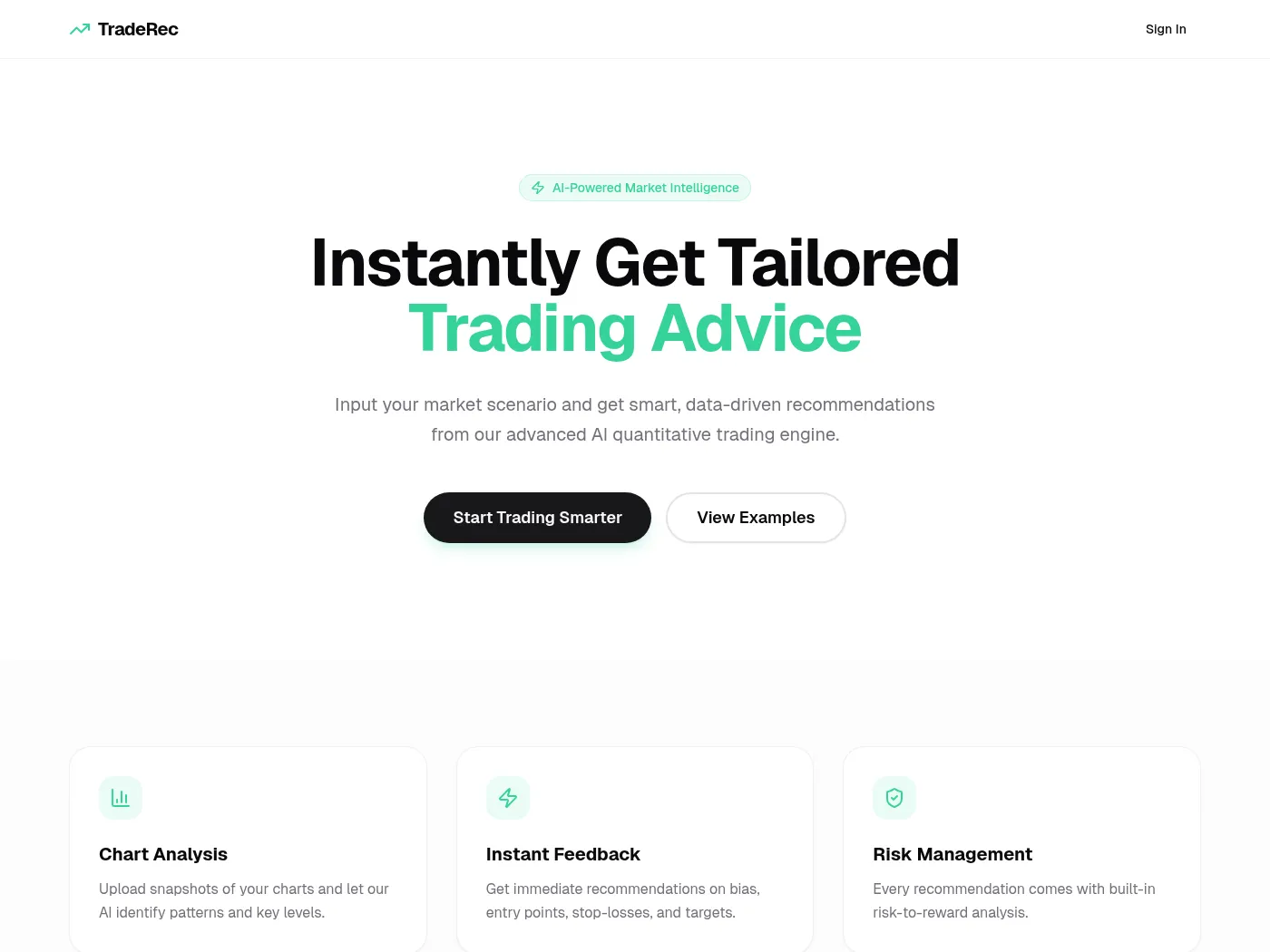 Trade Recommender
