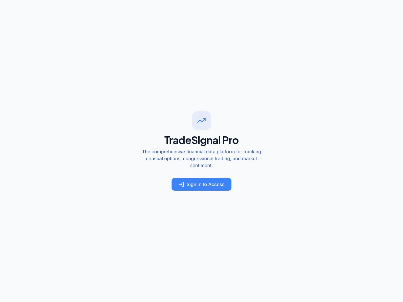TradeSignal Pro