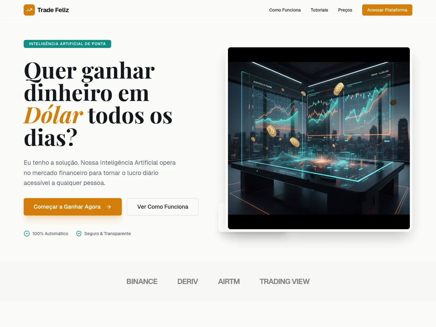 Trade Feliz Sales Site