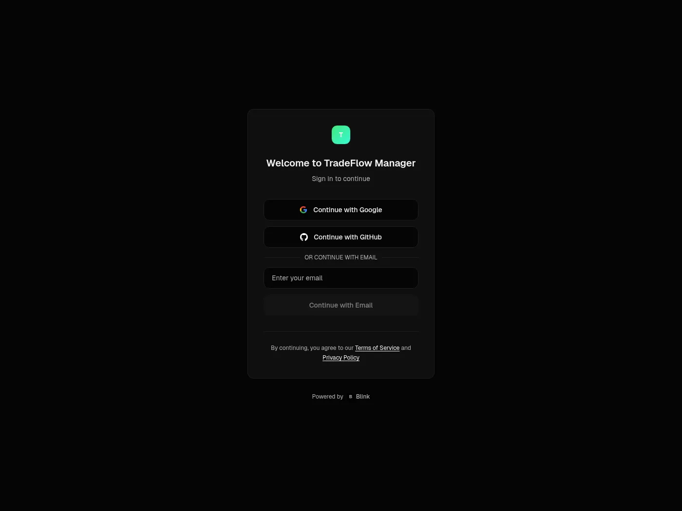 TradeFlow Manager