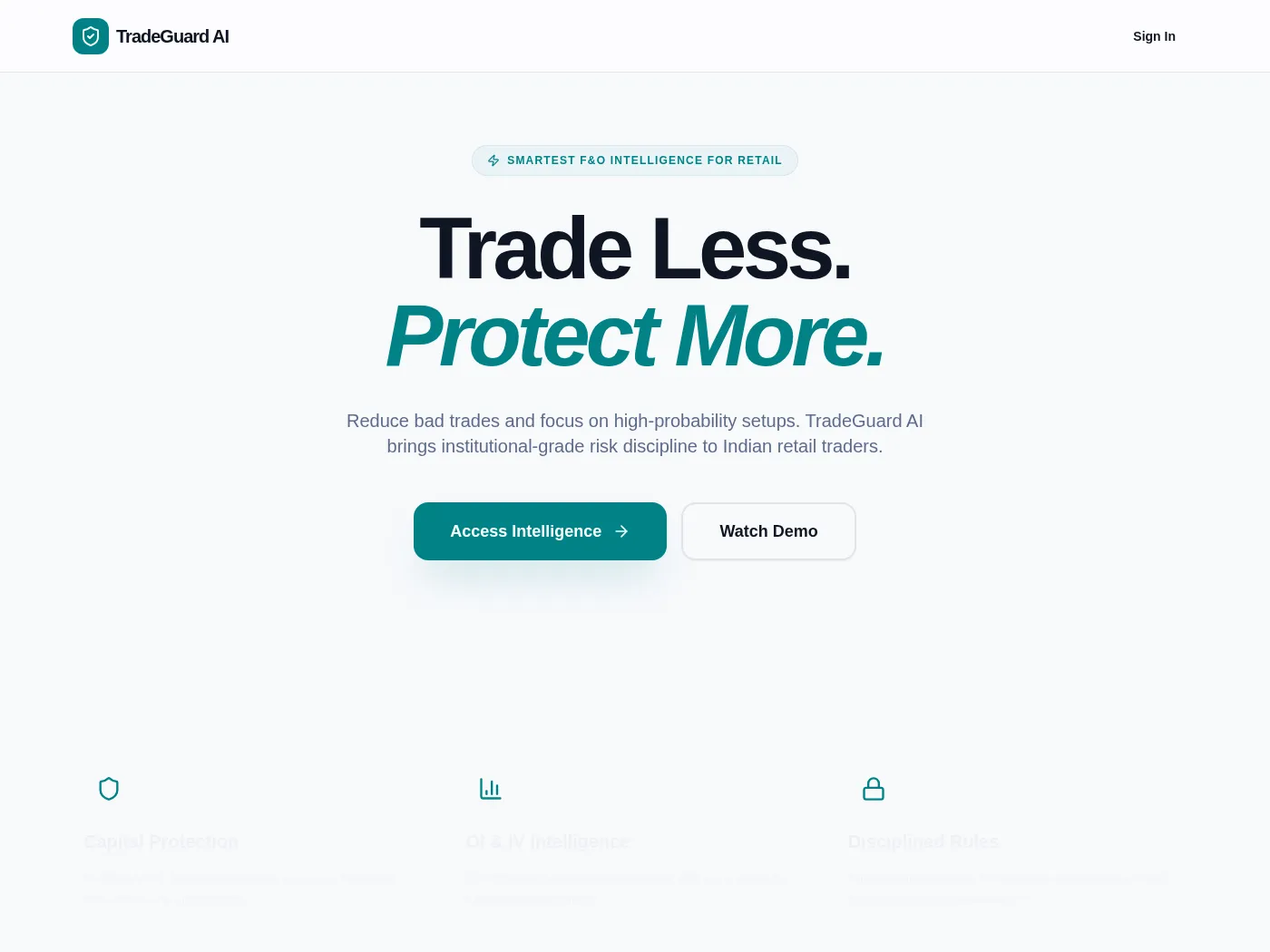 TradeGuard AI