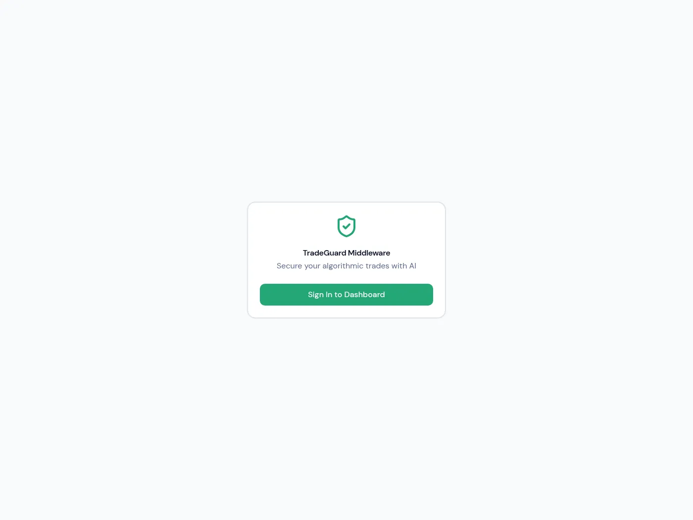 TradeGuard Middleware