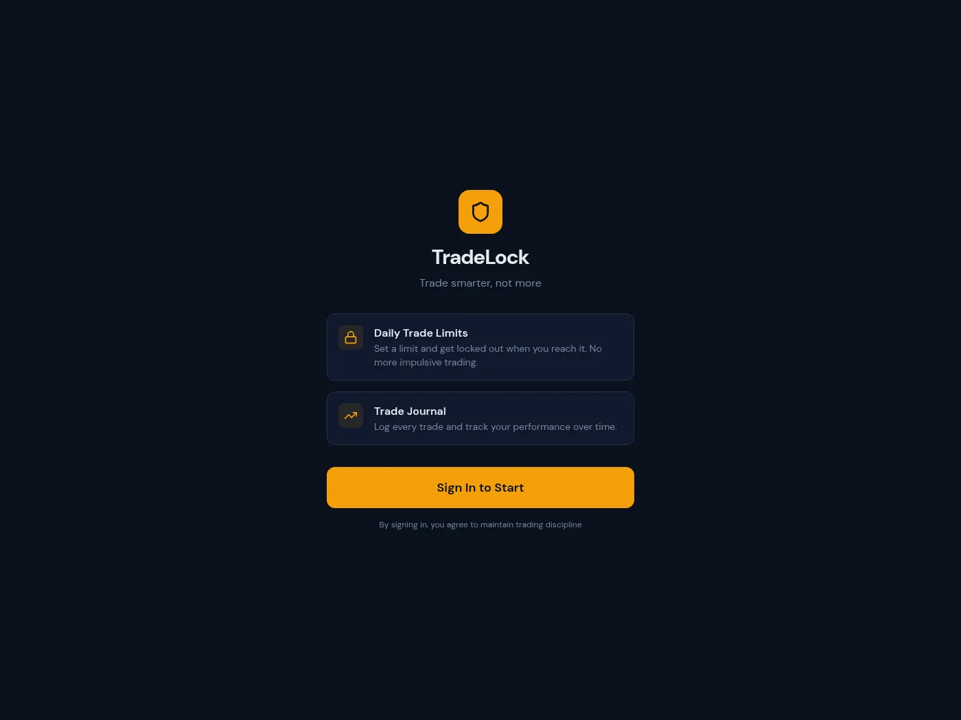 TradeLock App