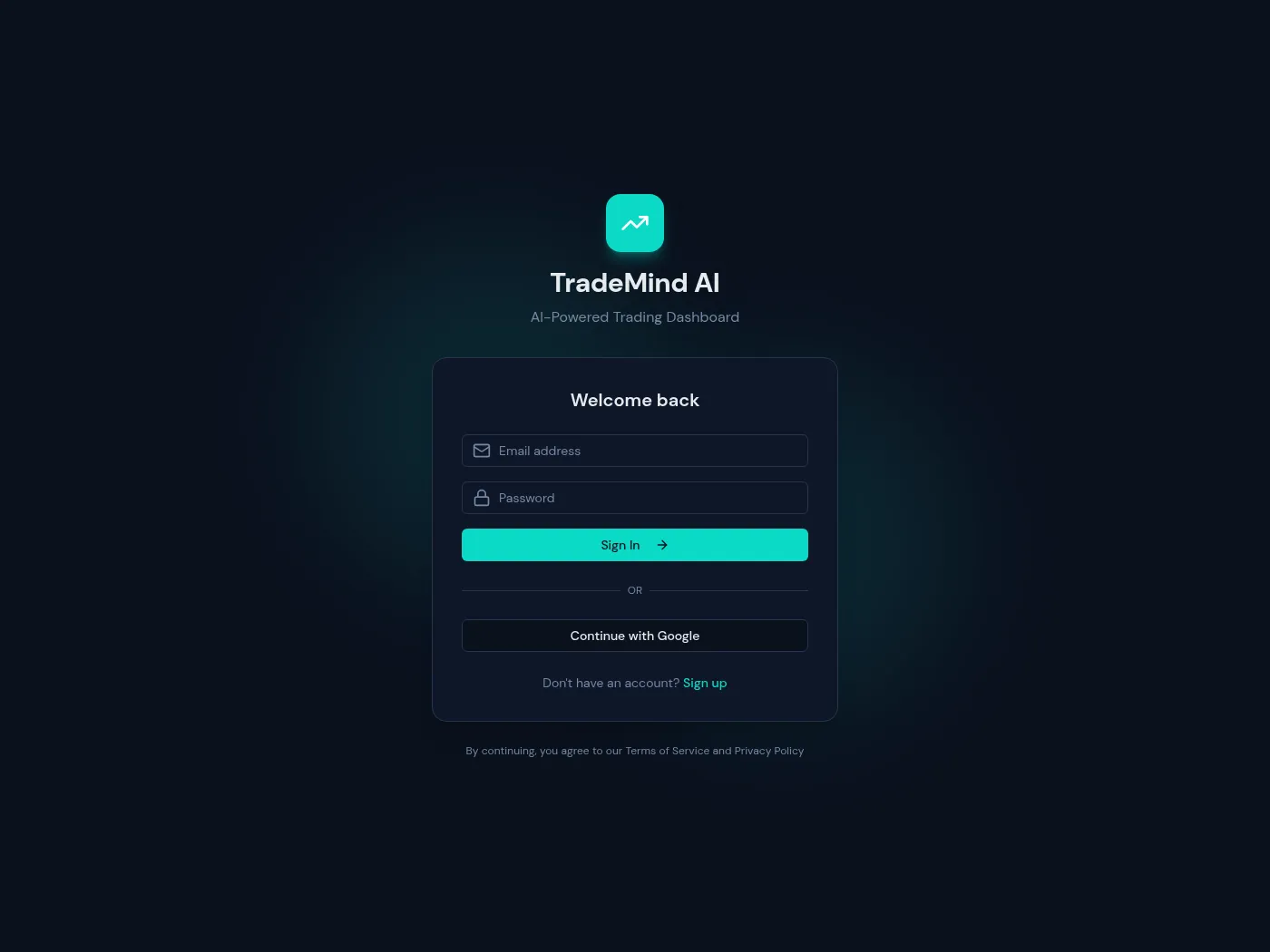 TradeMind AI Dashboard