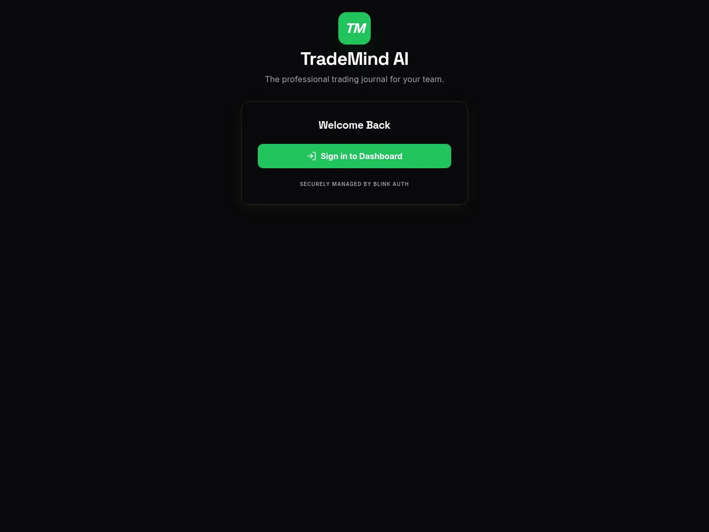 TradeMind AI Journal