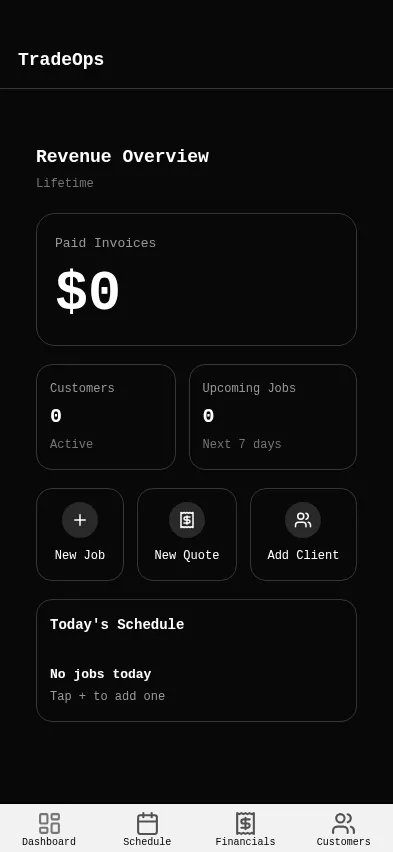 TradeOps Scheduler