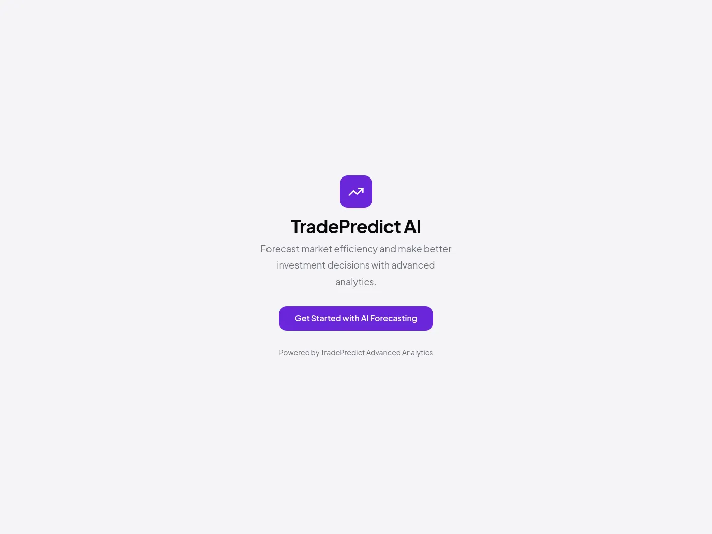 TradePredict AI