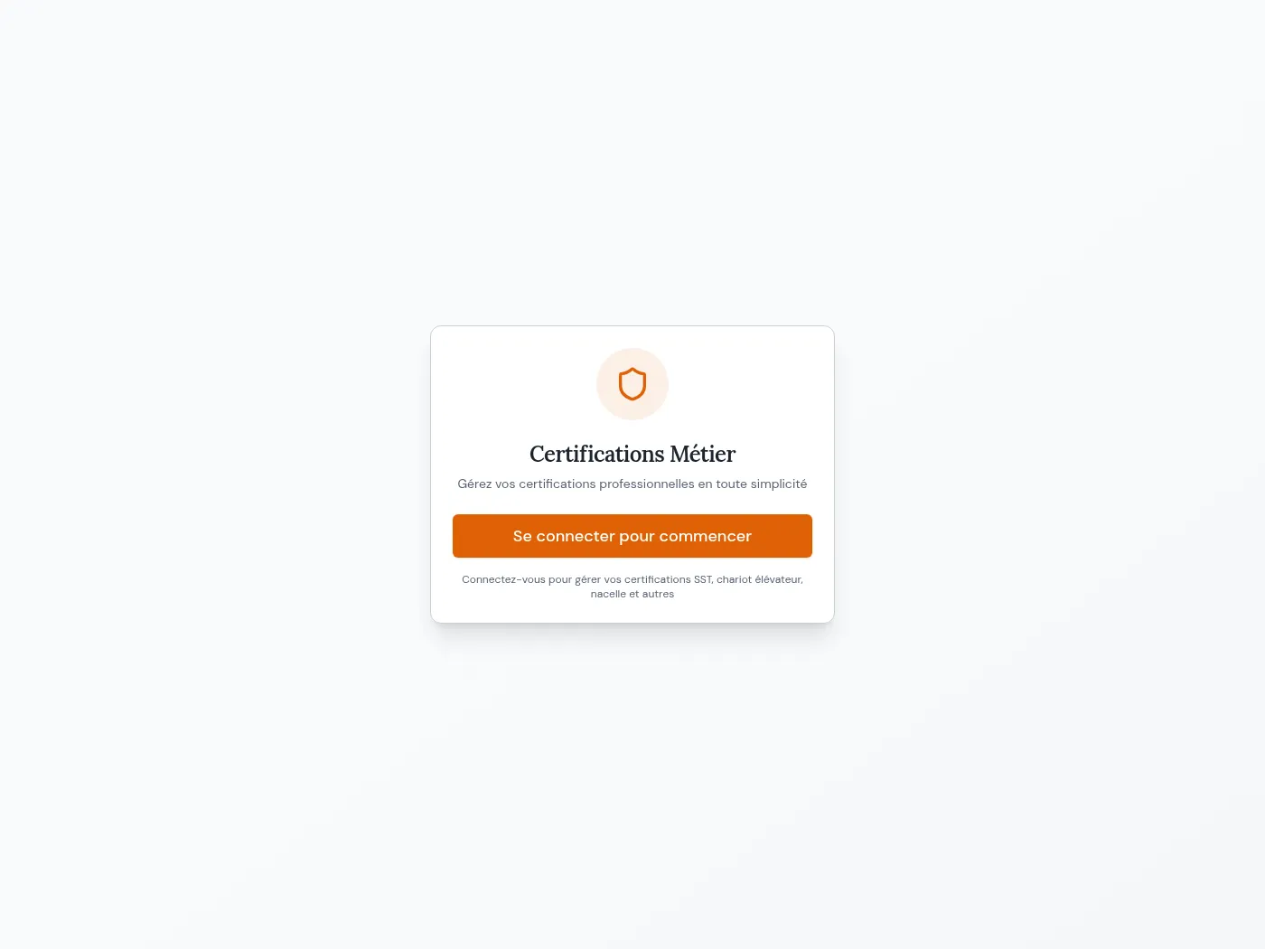 Trader Certifications Dashboard