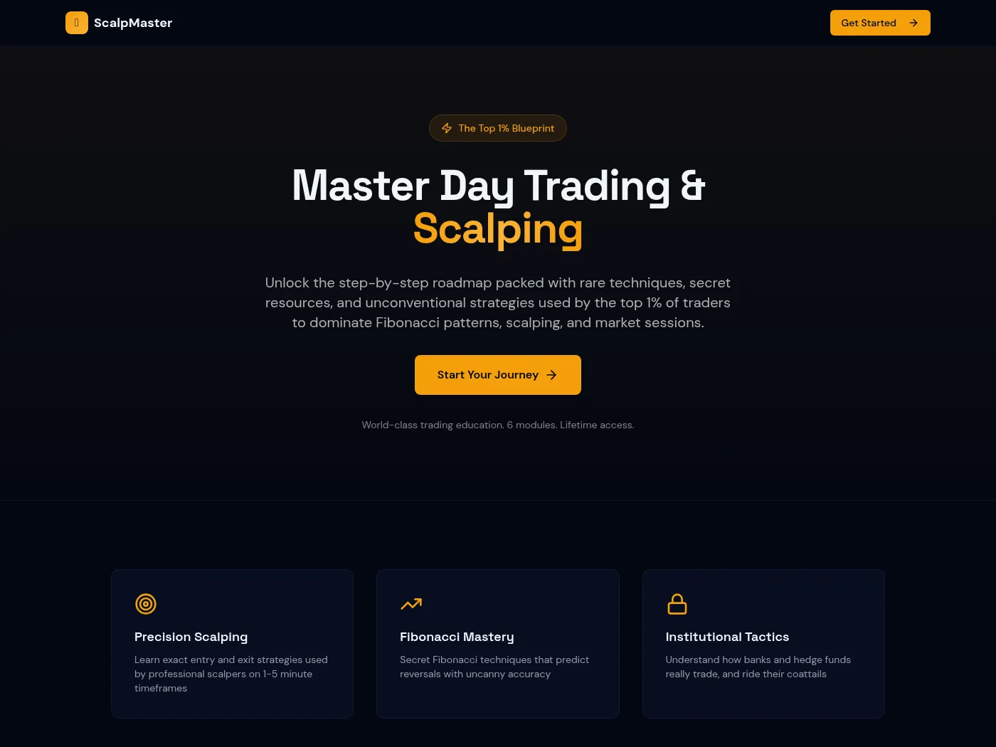 ScalpMaster Roadmap