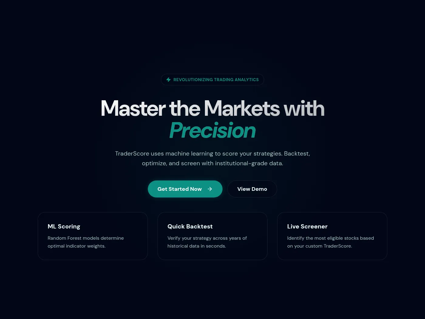 TraderScore Analytics