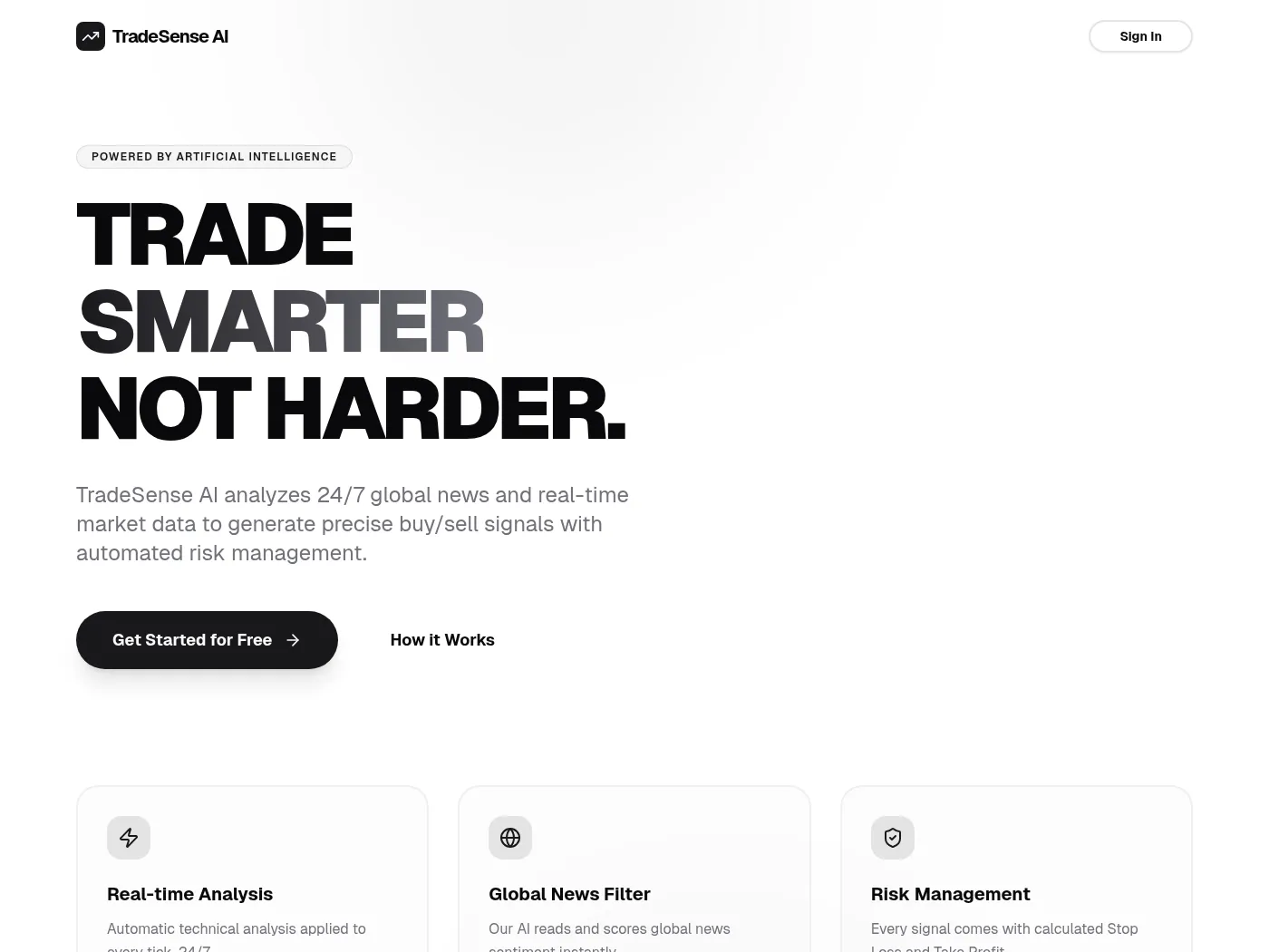 TradeSense AI Bot