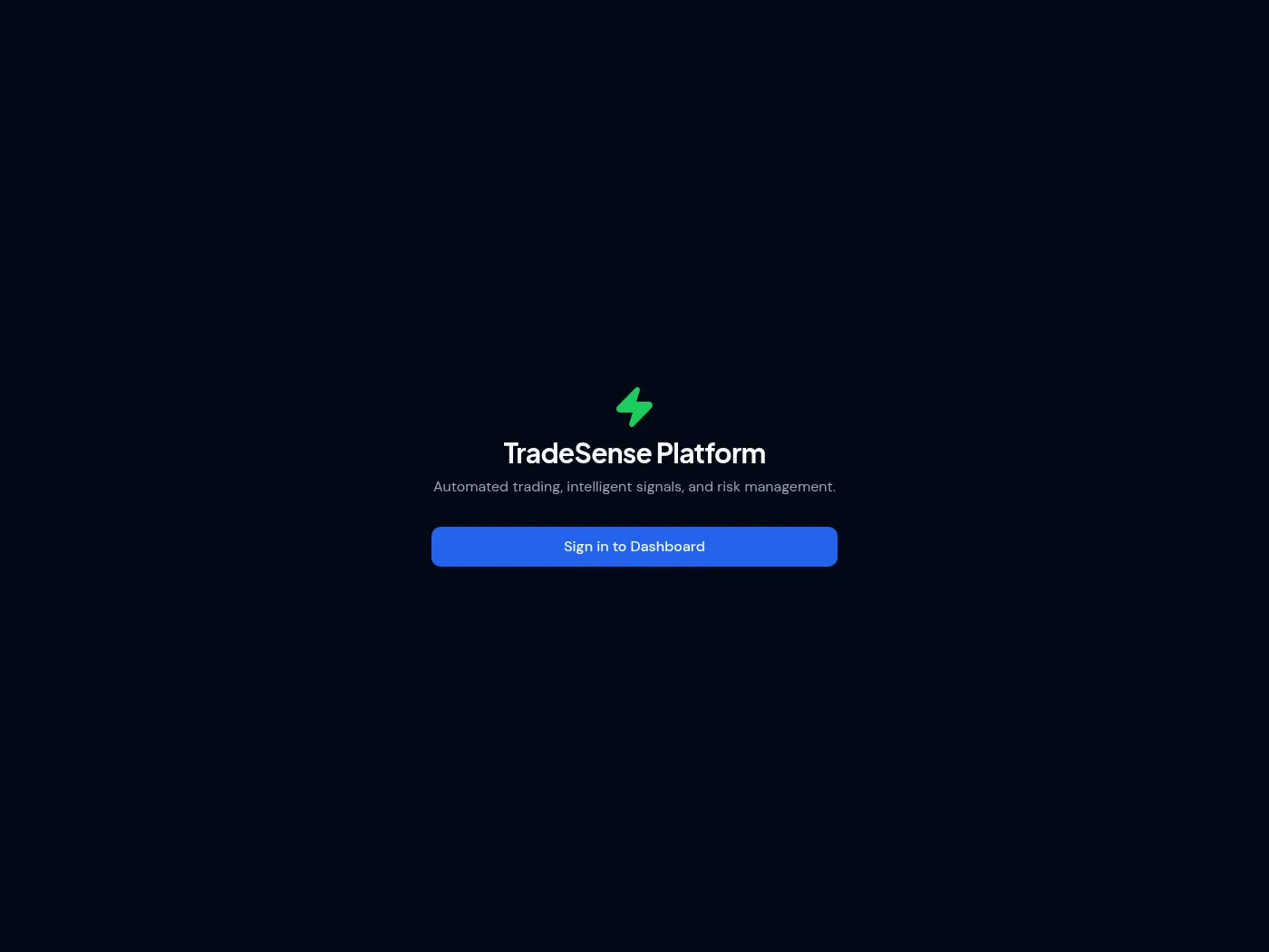 TradeSense Platform