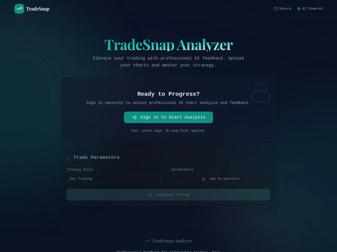 TradeSnap Analyzer (Remix)