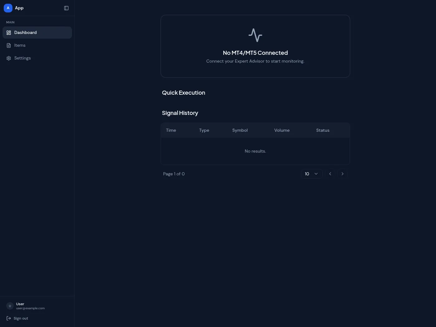 TradeSync Mobile Bridge