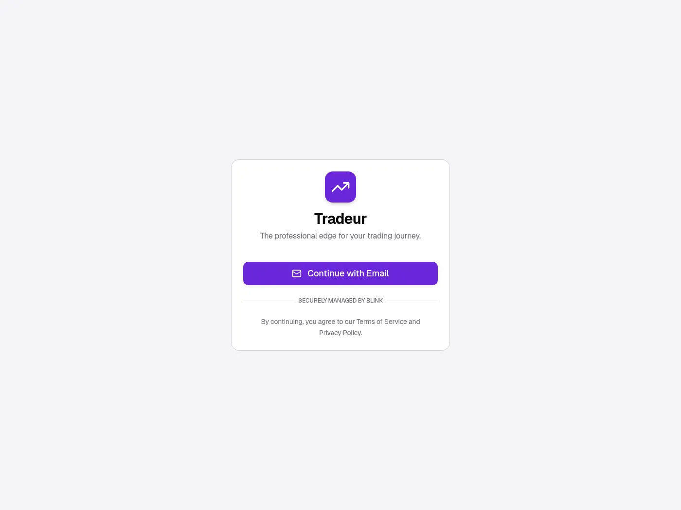 Tradeur Platform