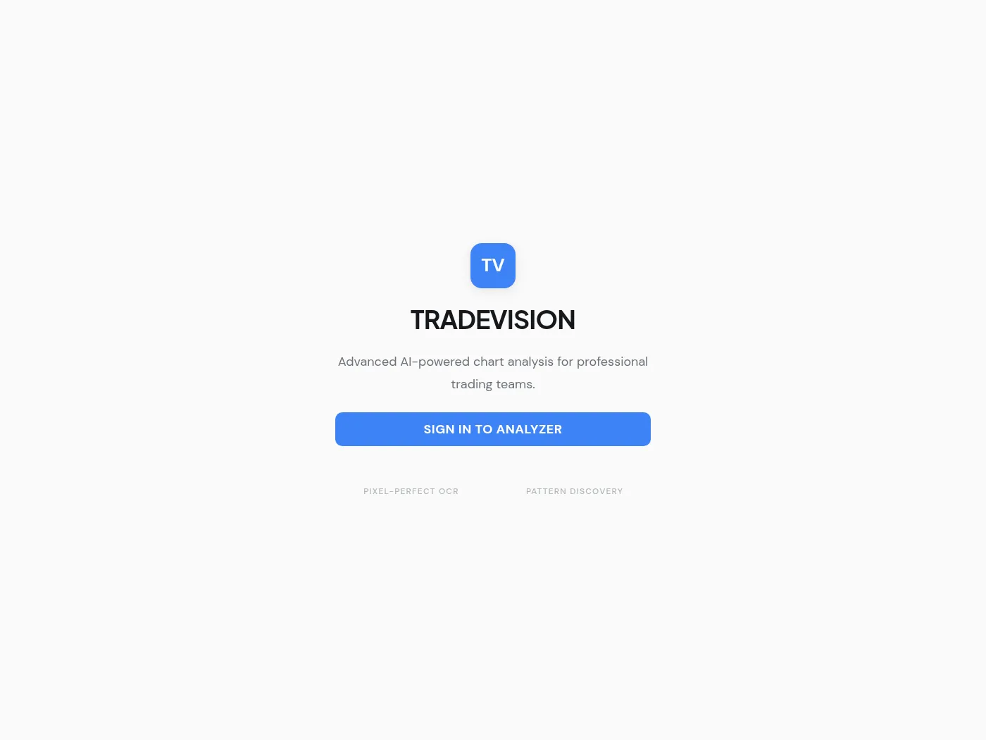 TradeVision AI Analyzer