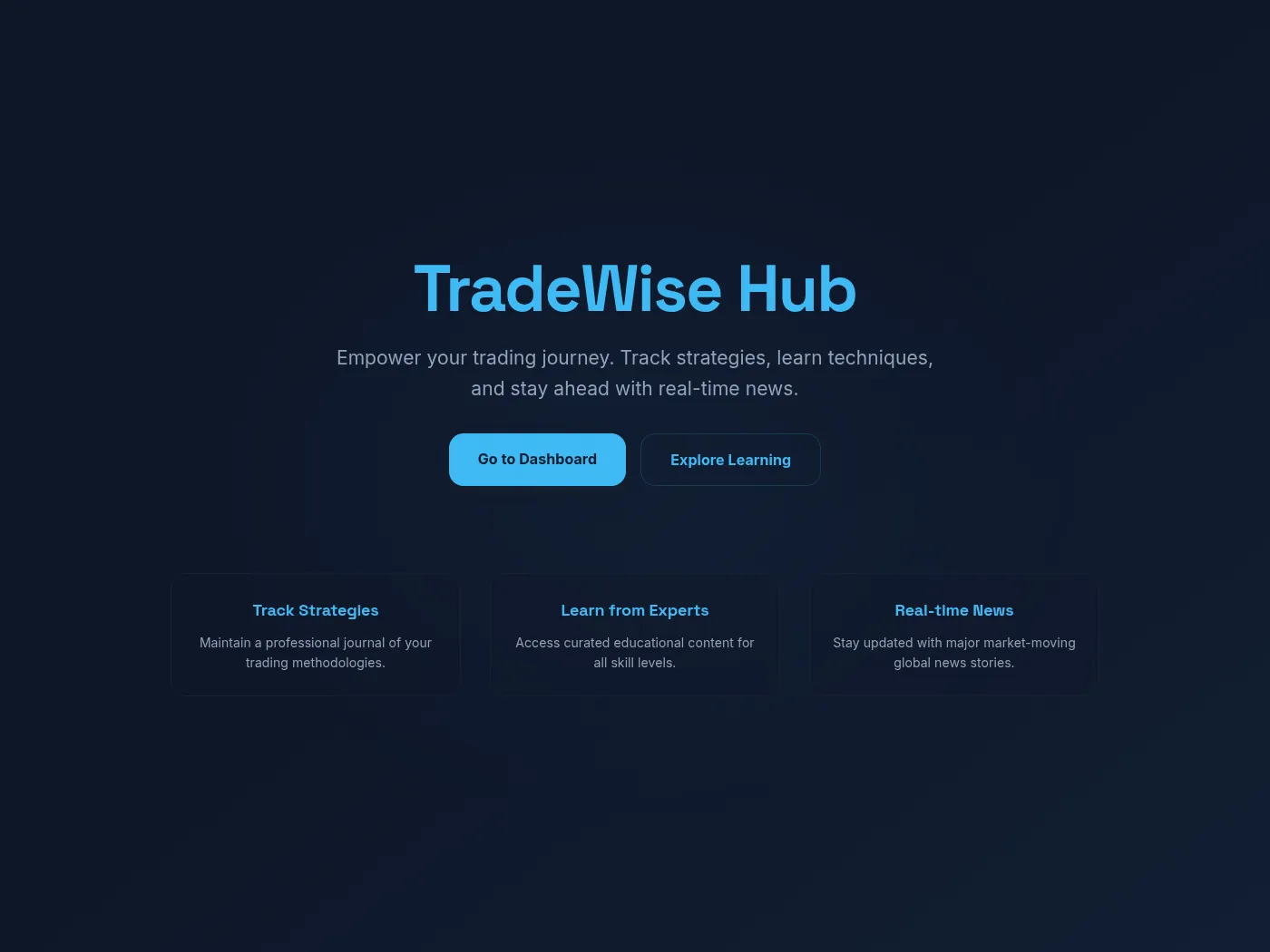 TradeWise Hub