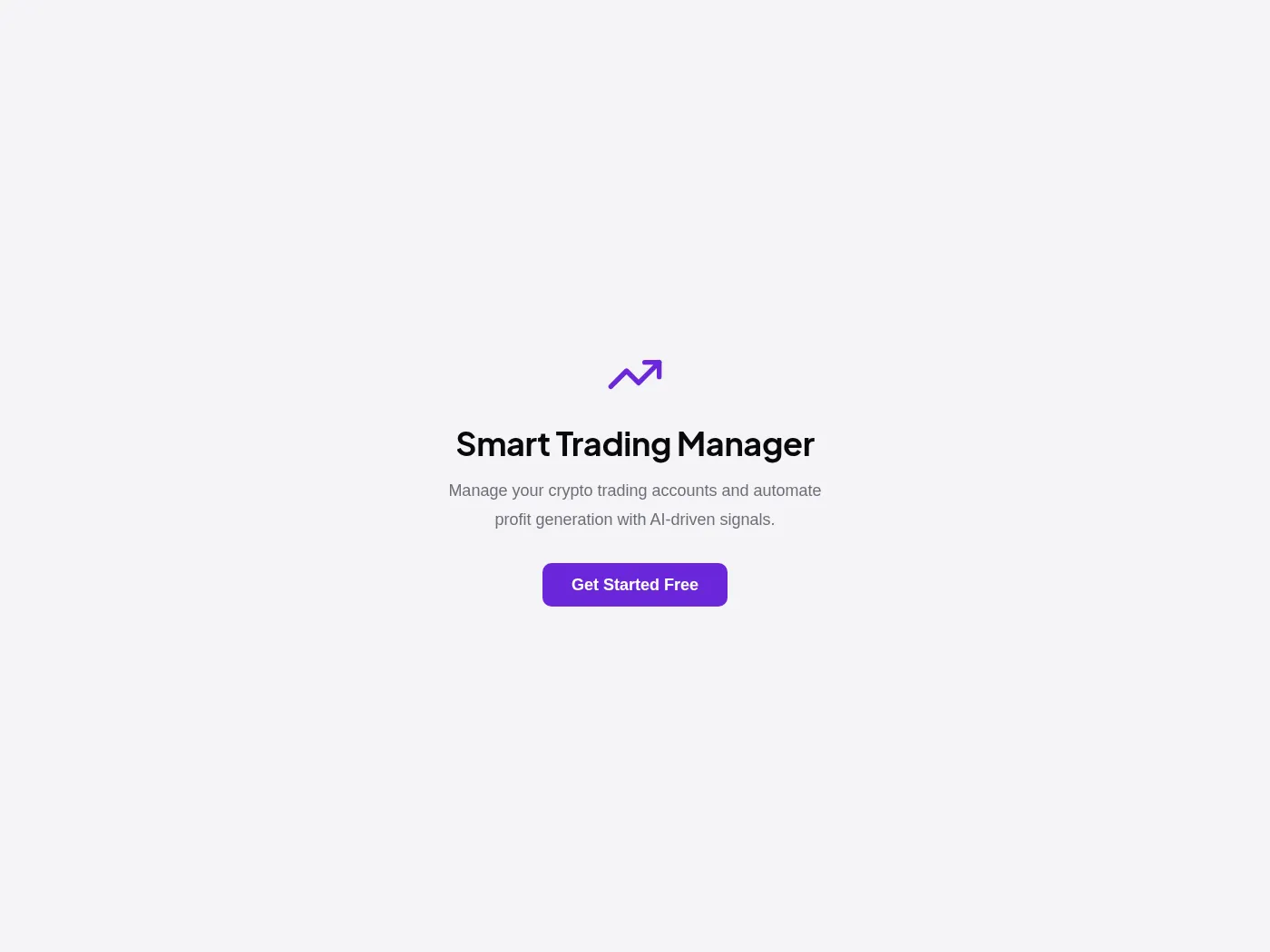 Smart Trading Manager