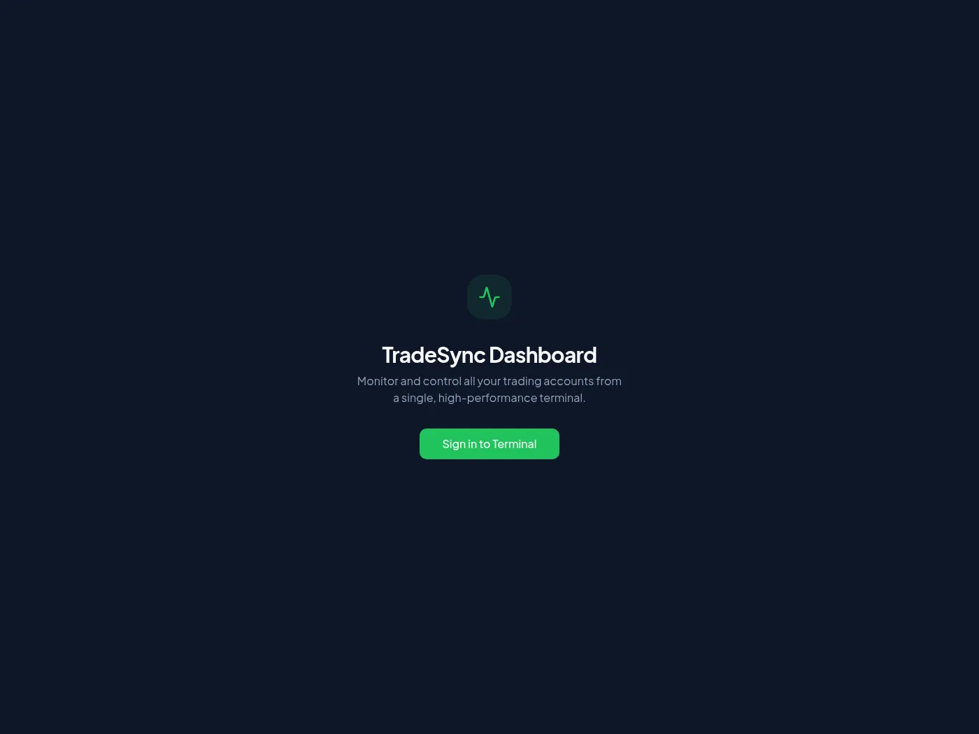 TradeSync Dashboard
