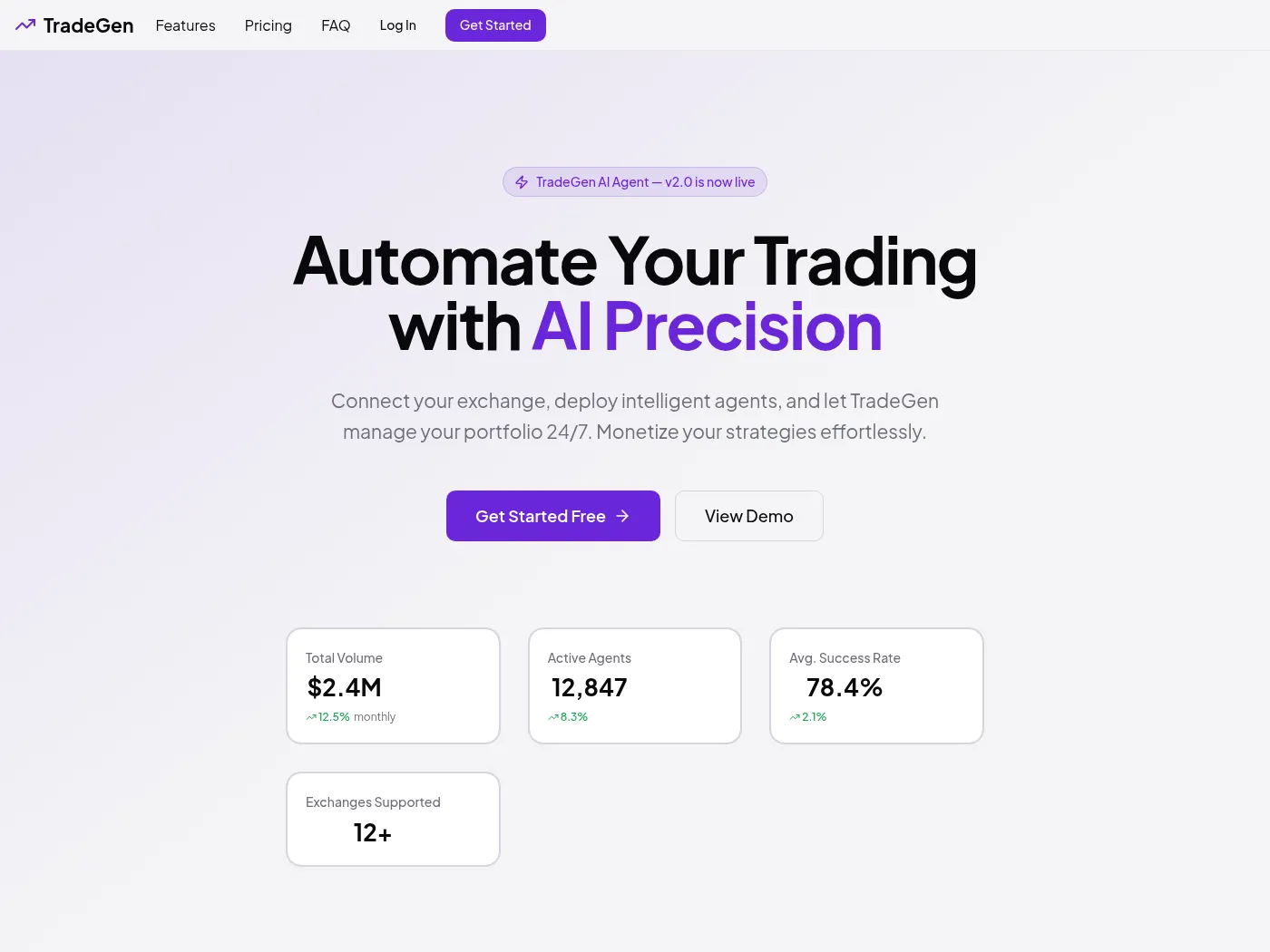 TradeGen AI Agent