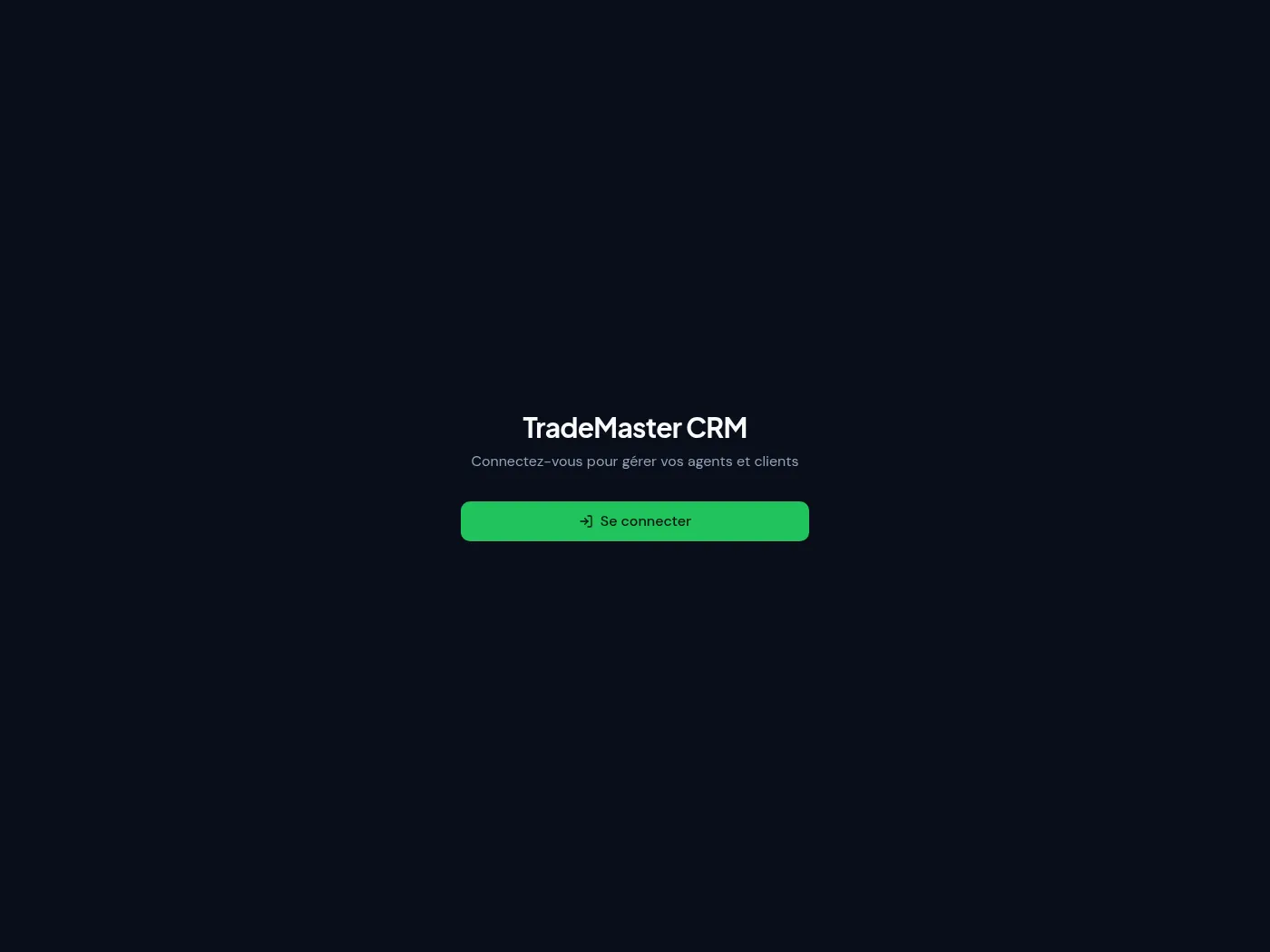 TradeMaster CRM