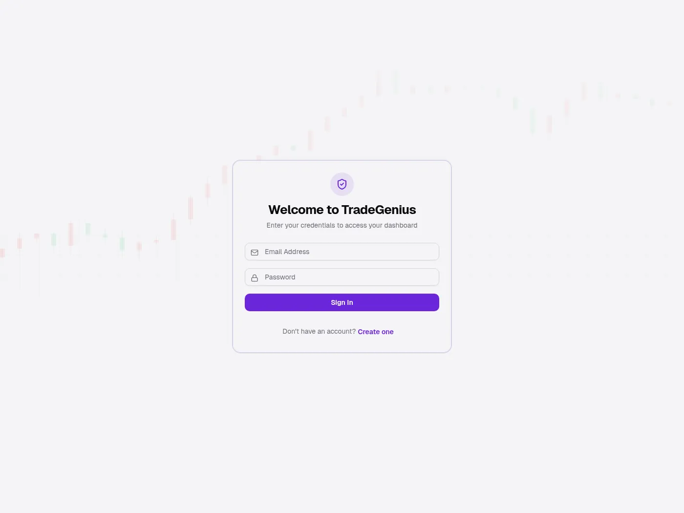 TradeGenius Dashboard