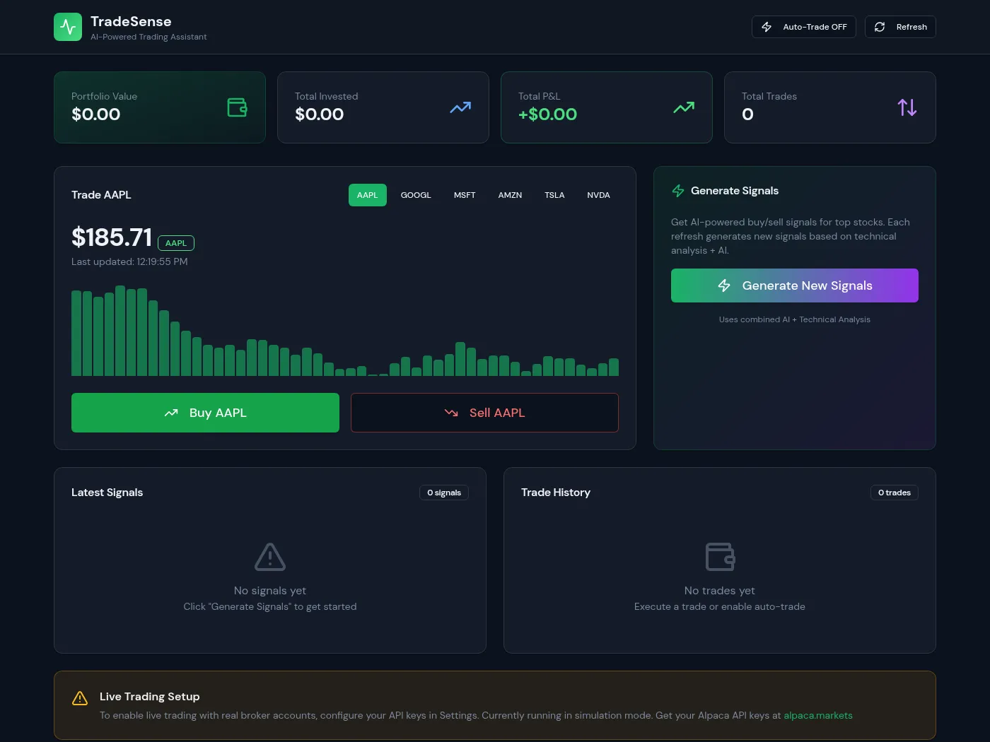 TradeSense Assistant