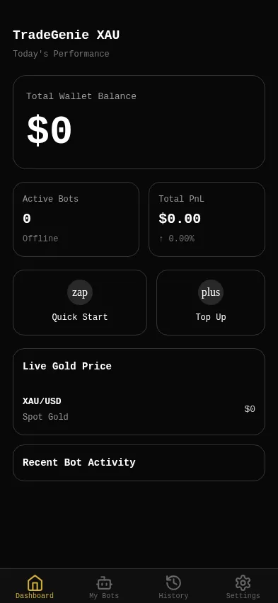 TradeGenie Mobile Bot