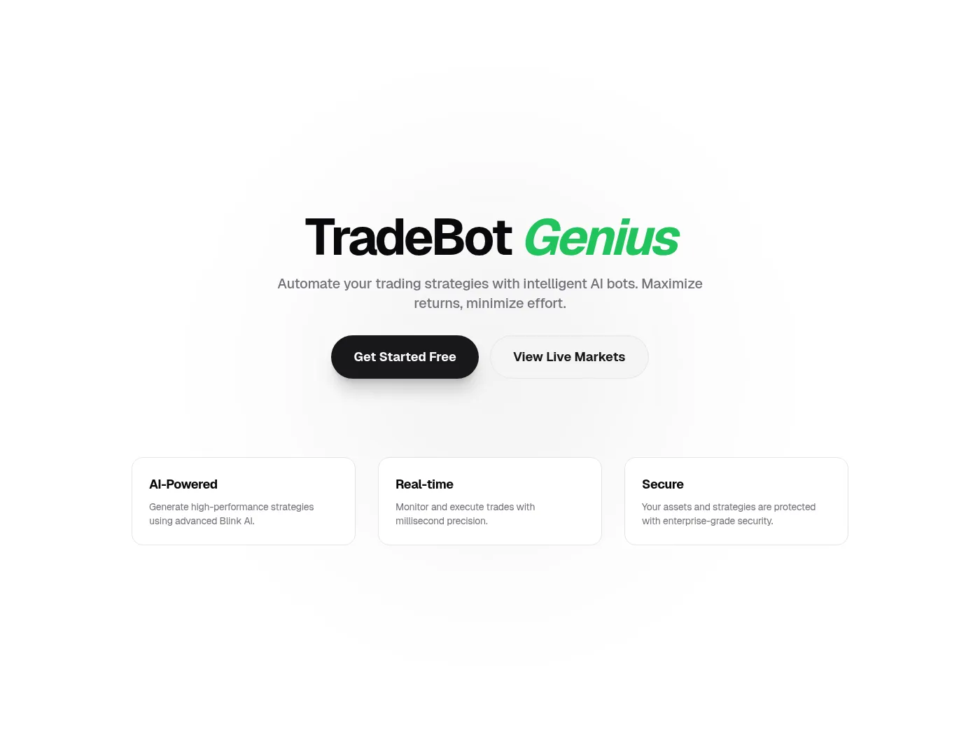 TradeBot Genius