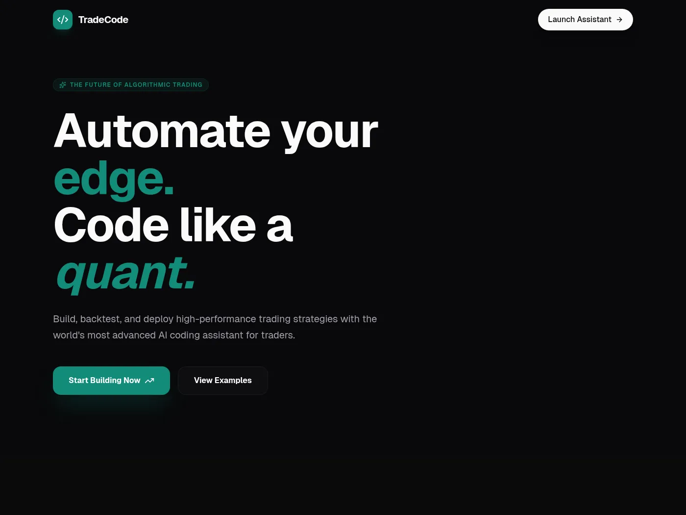 TradeCode Assistant