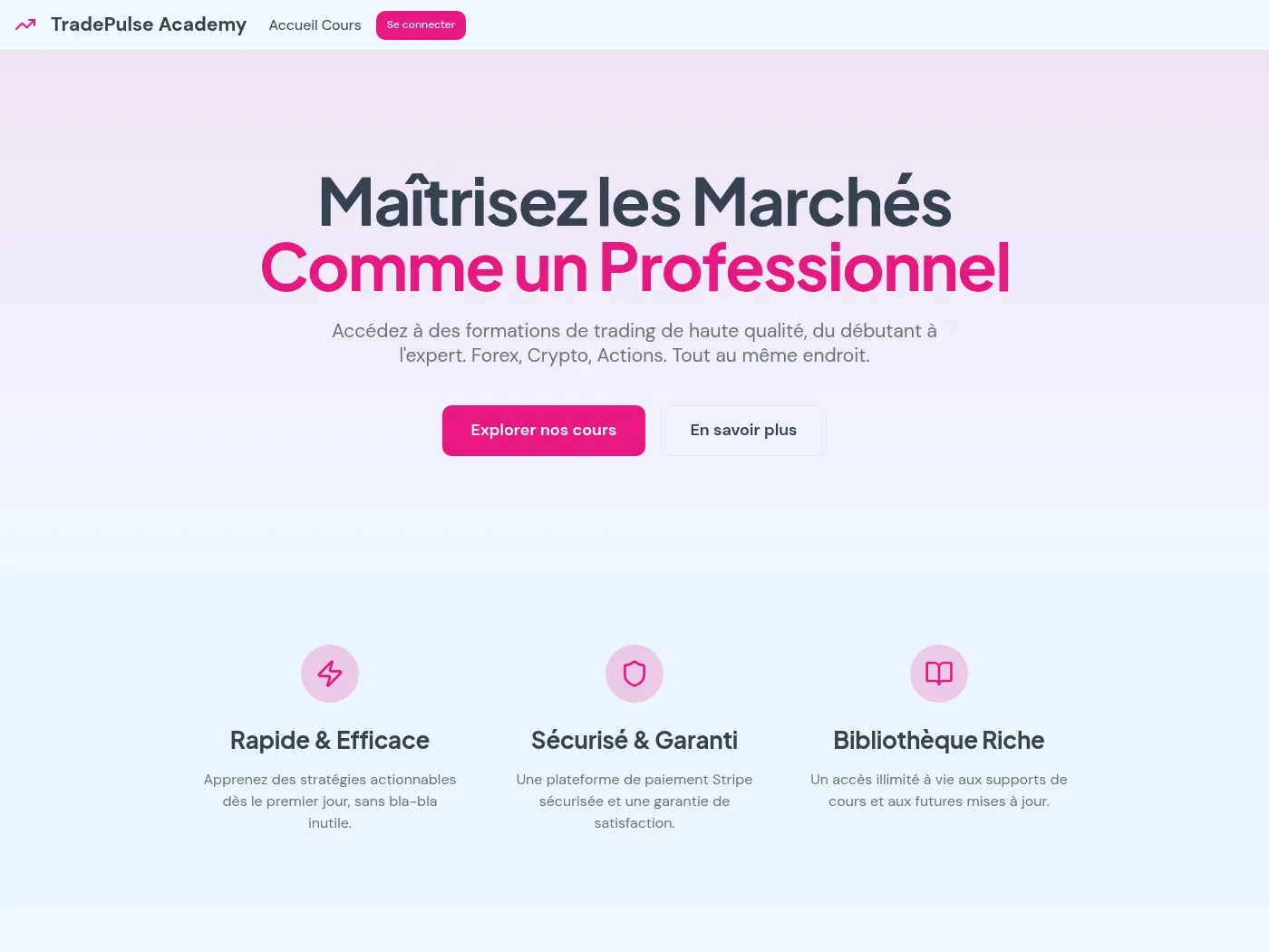 TradeCourse Shop