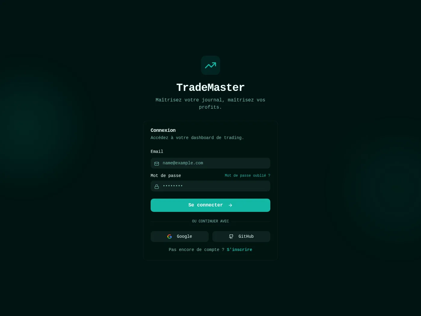 TradeMaster Dashboard
