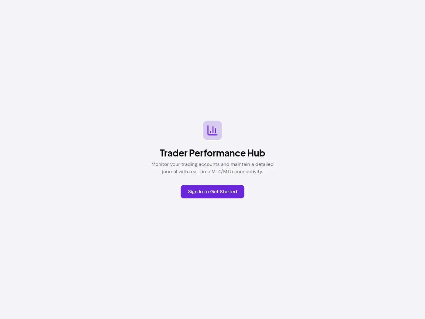 Trader Performance Hub