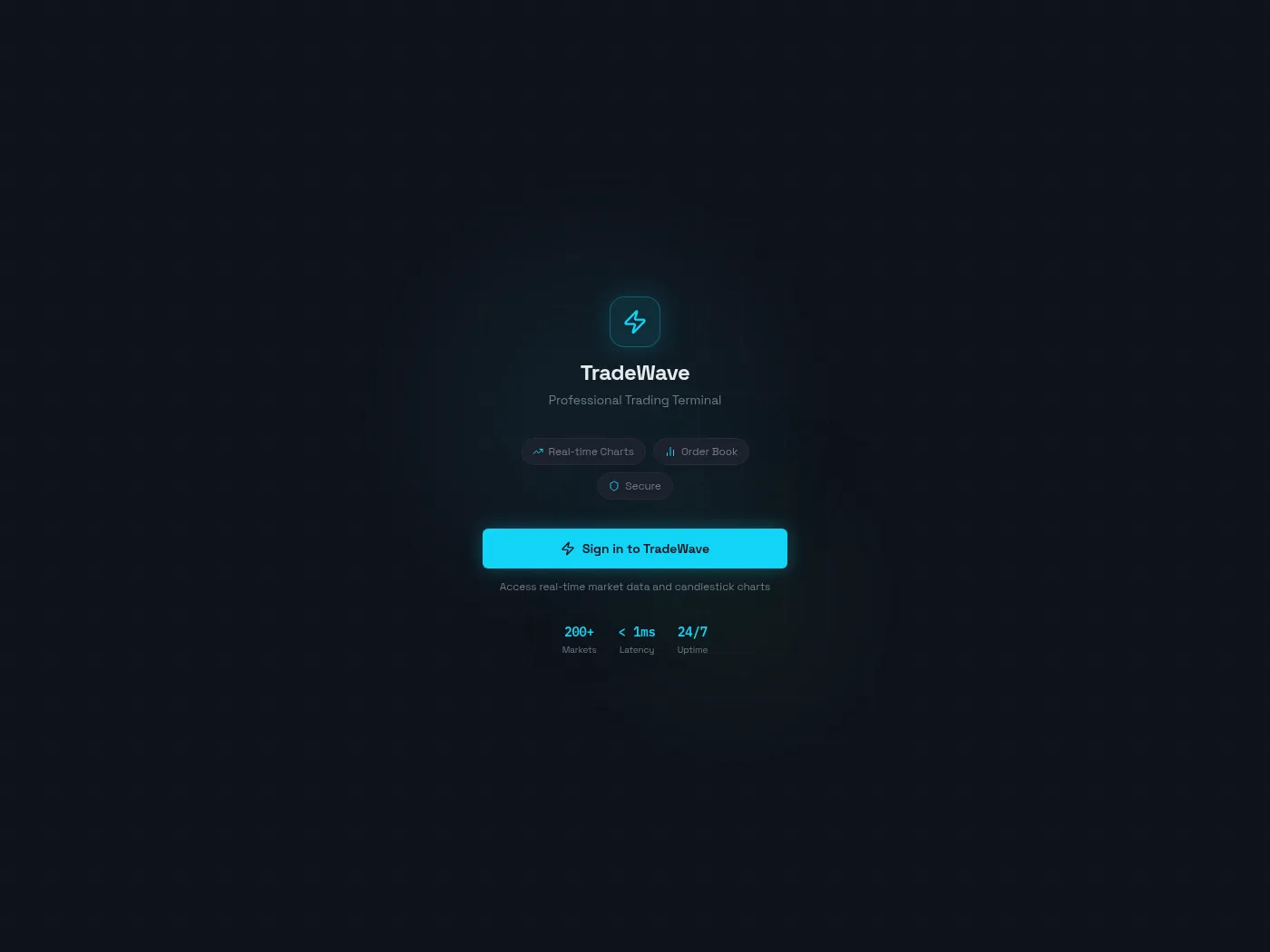TradeWave Dashboard