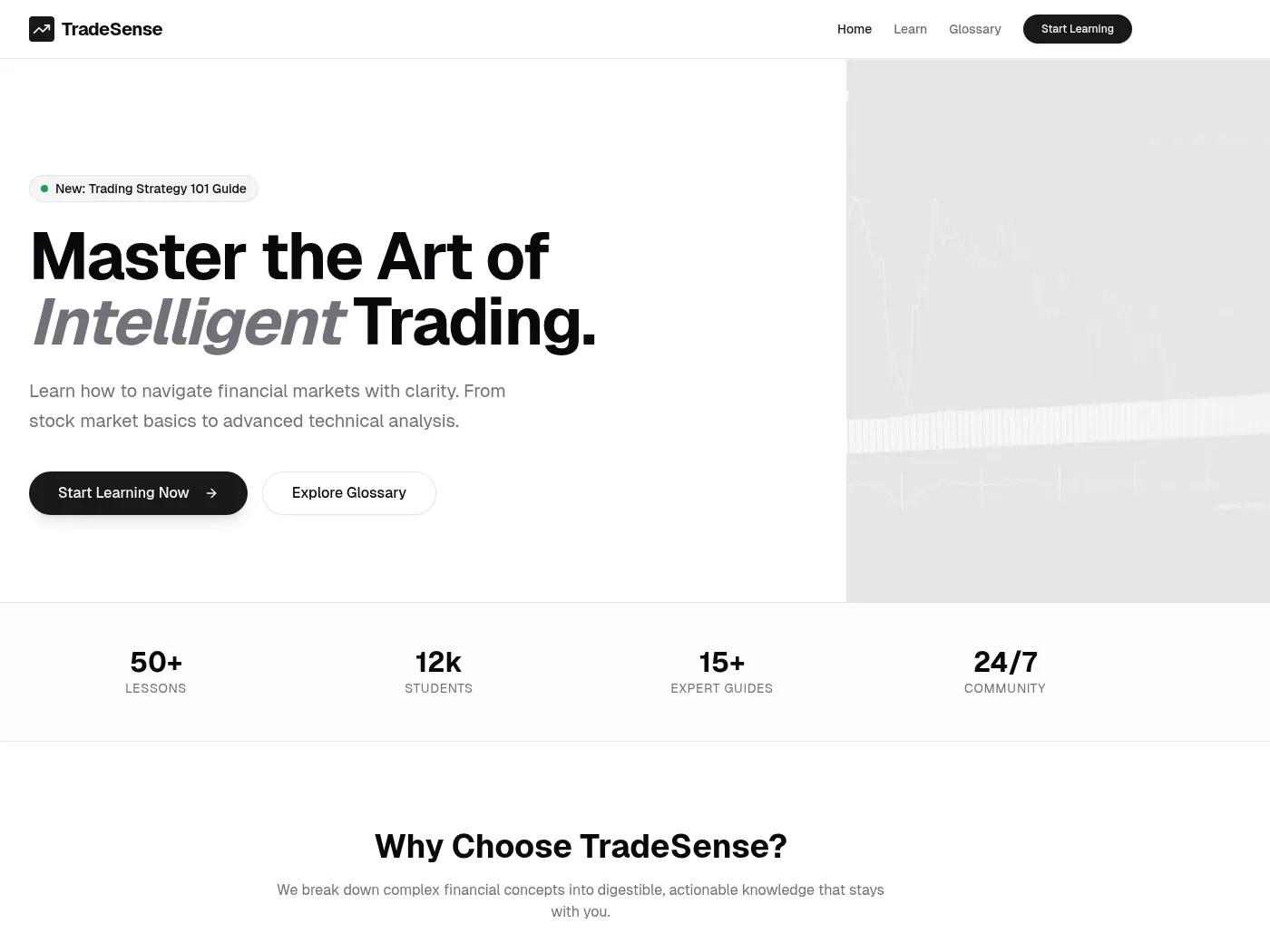 TradeSense Website