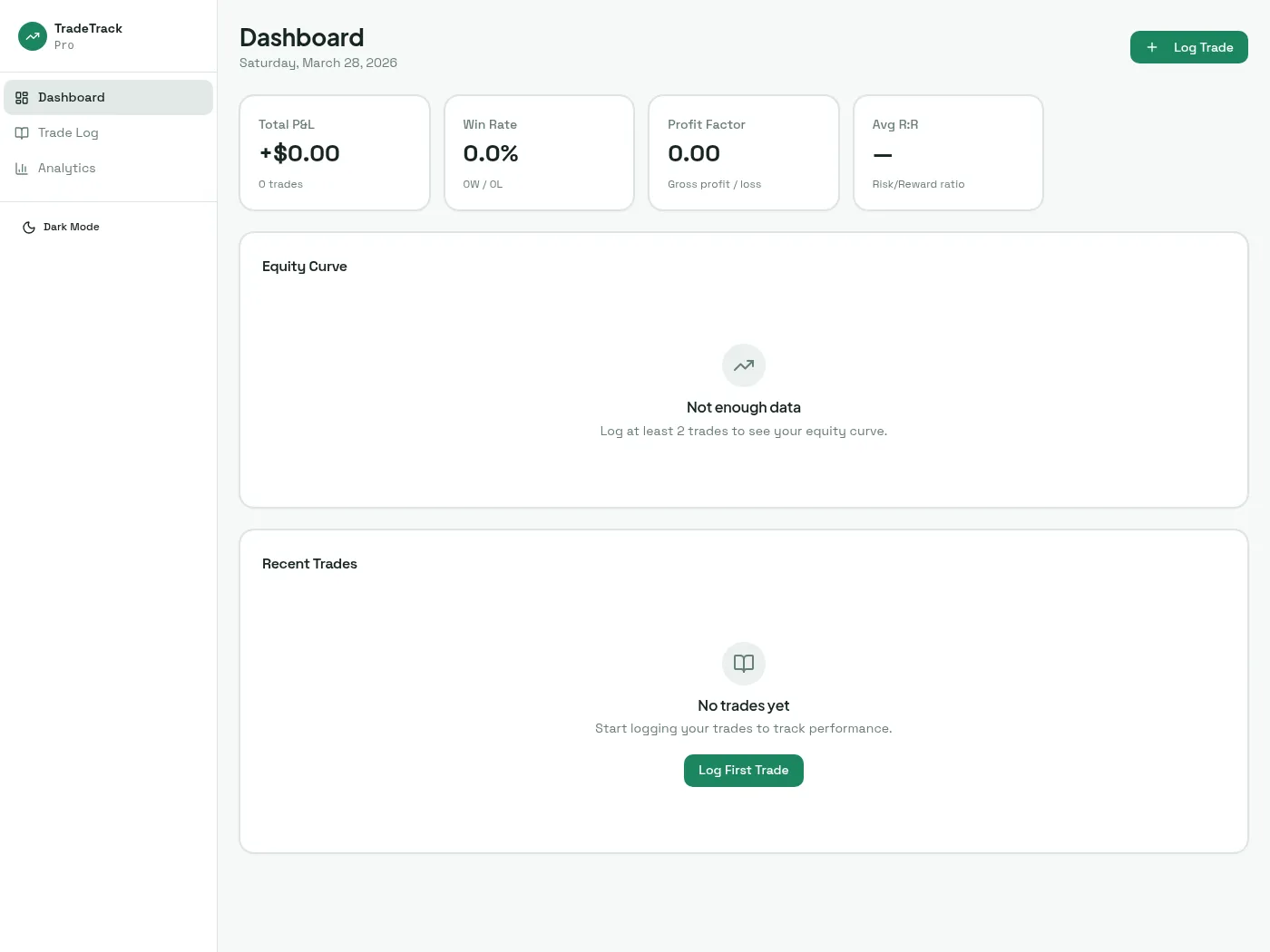 TradeTrack Pro