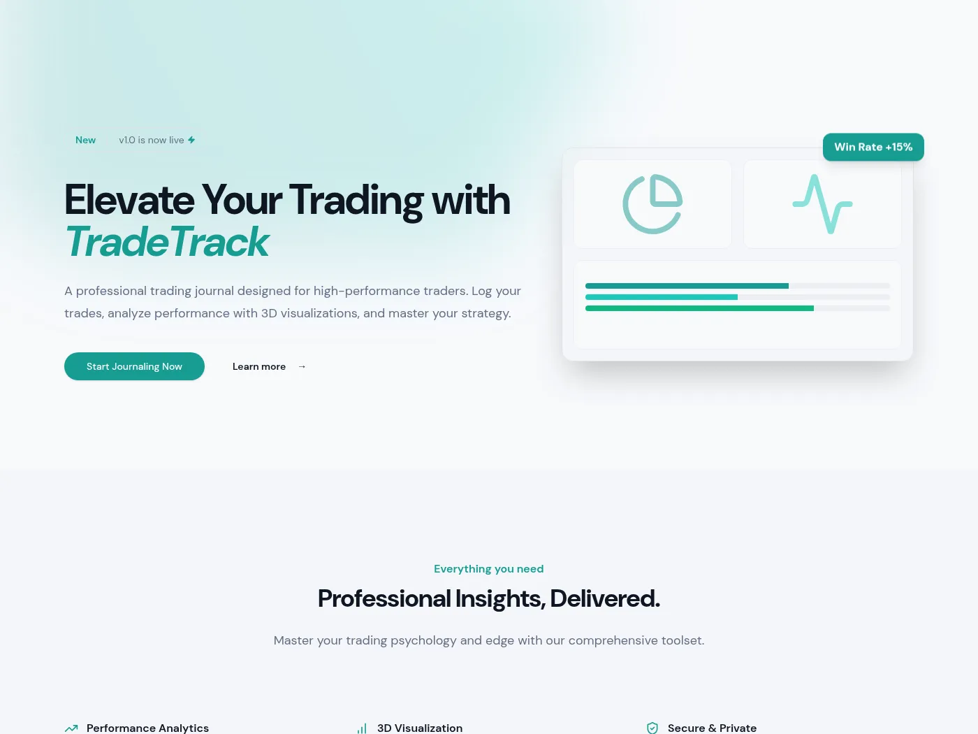 TradeTrack Dashboard