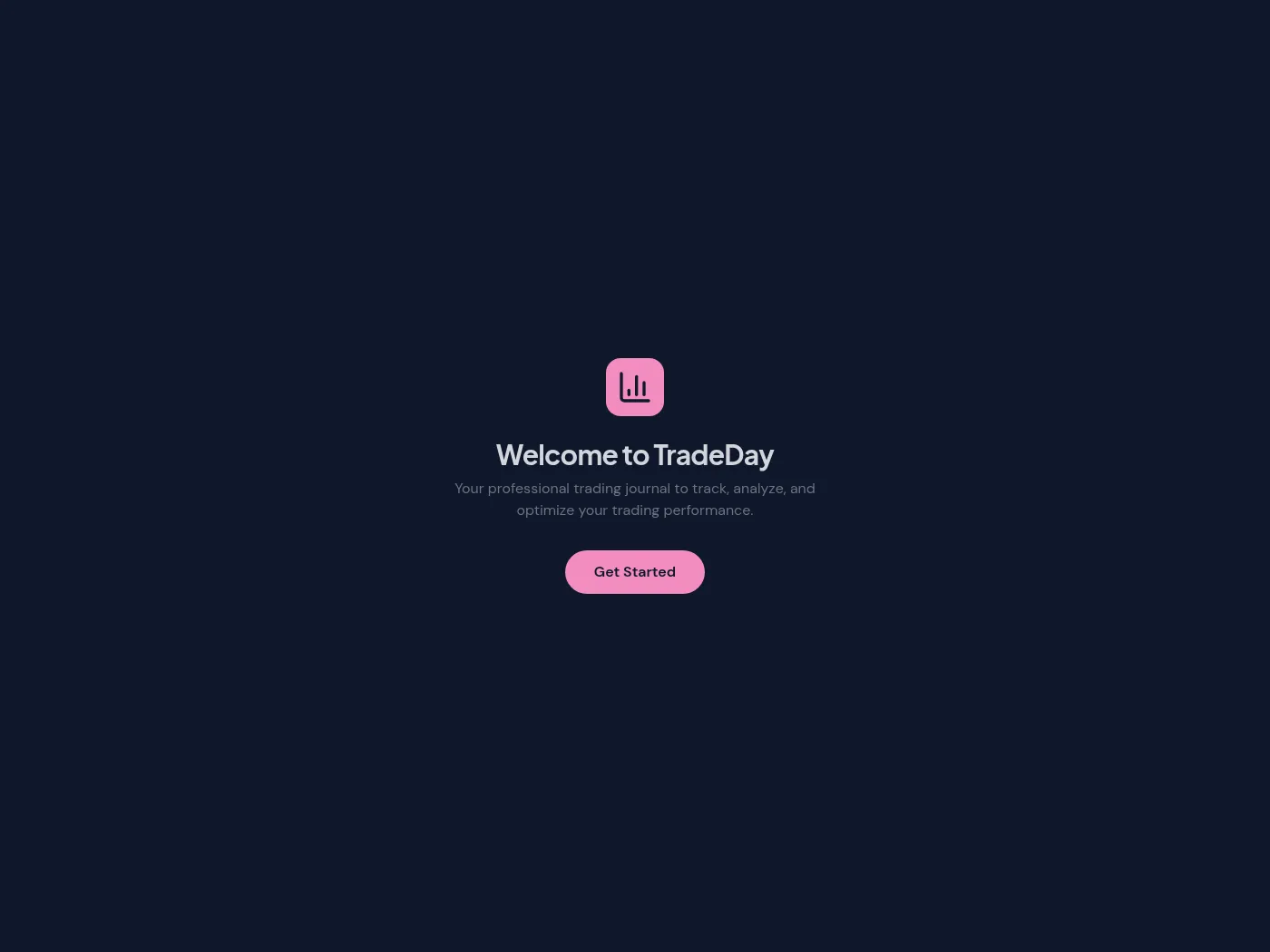 TradeDay Journal Tracker