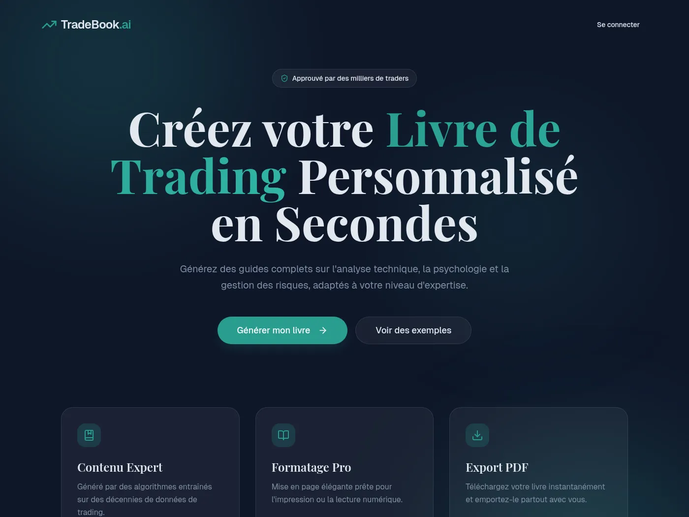 Trading Book Generator