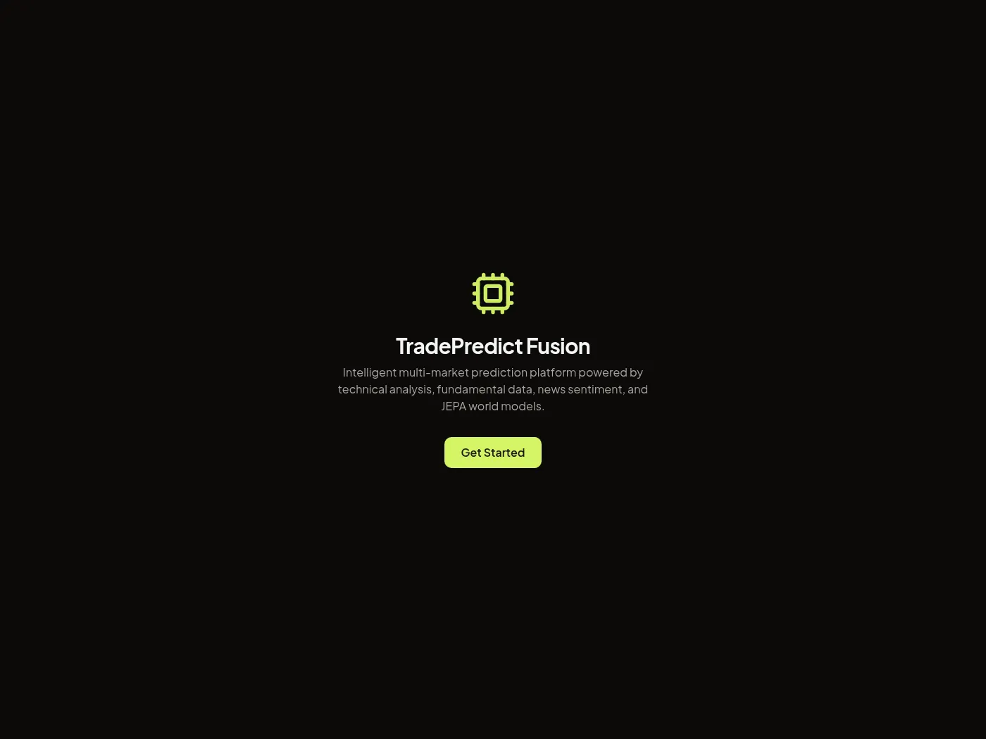 TradePredict Fusion