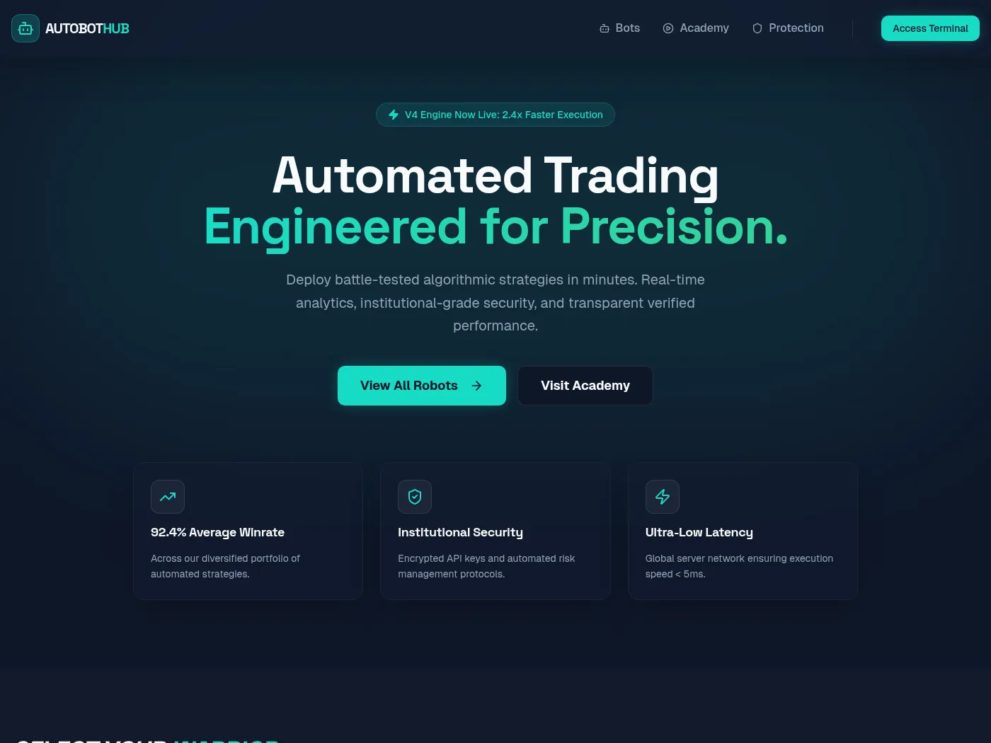 AutoBot Trading Hub