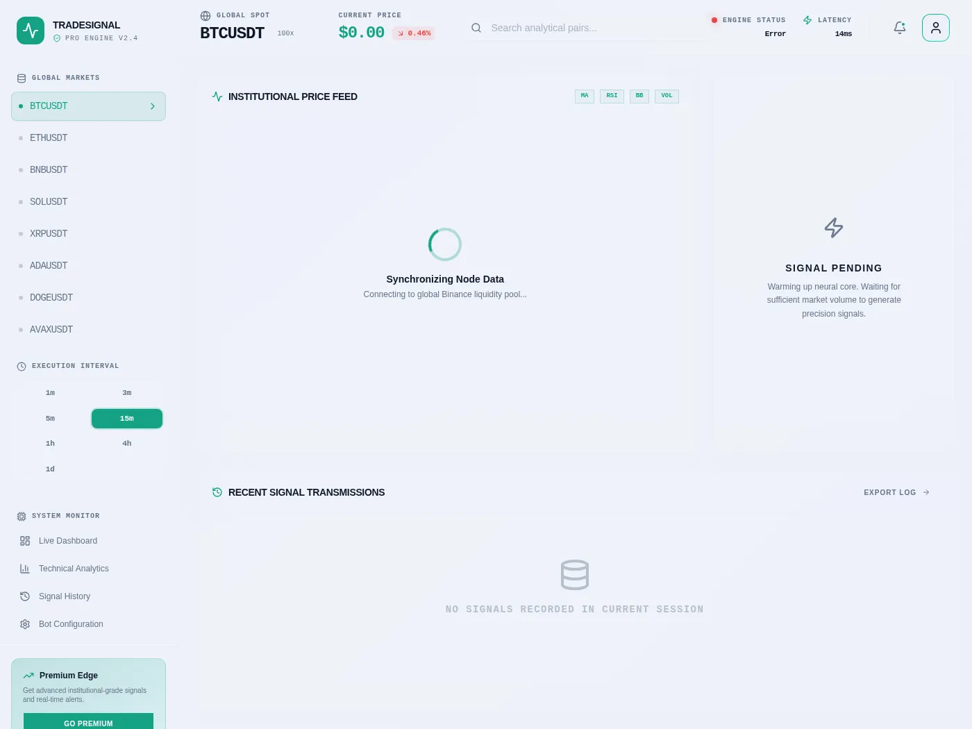 TradeSignal Pro Bot