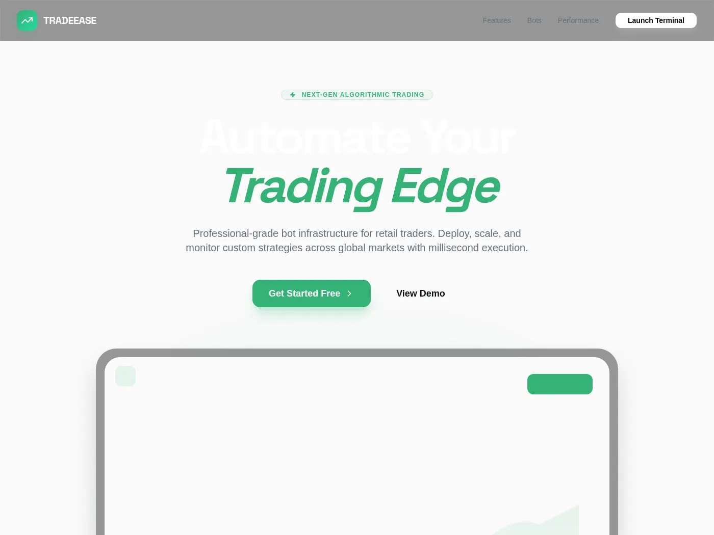 TradeEase Platform